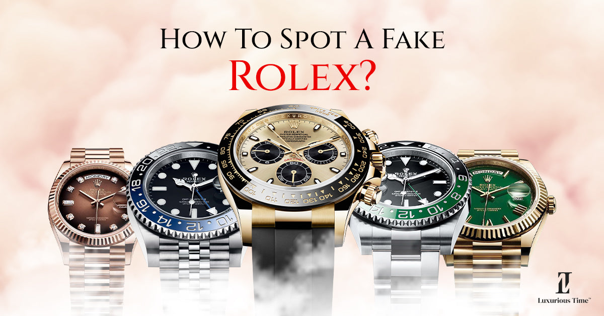 How To Spot A Fake Rolex? – Lux Time Inc